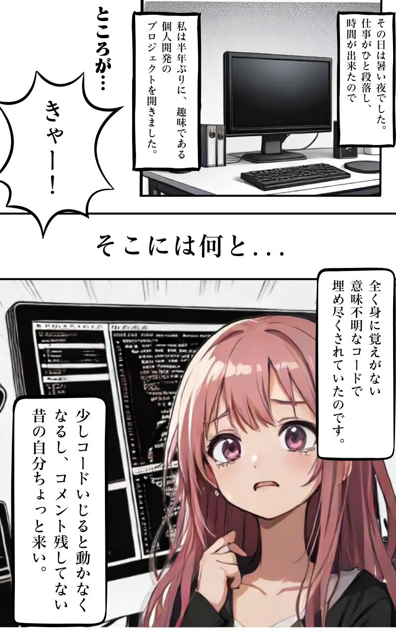 生成AIを使って1P漫画を描いてみた | katonobo